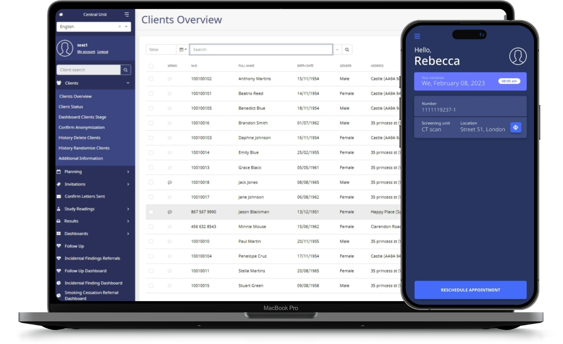 Lung Cancer Screening Software - Nelson+